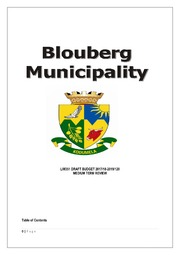 Blouberg Local Municipality Internship Opportunity 2026 – BeraPortal